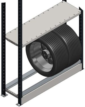 Dexion S90 Tyre Shelf Level 1000 mm | 200 kg Tyre Storage - THTT
