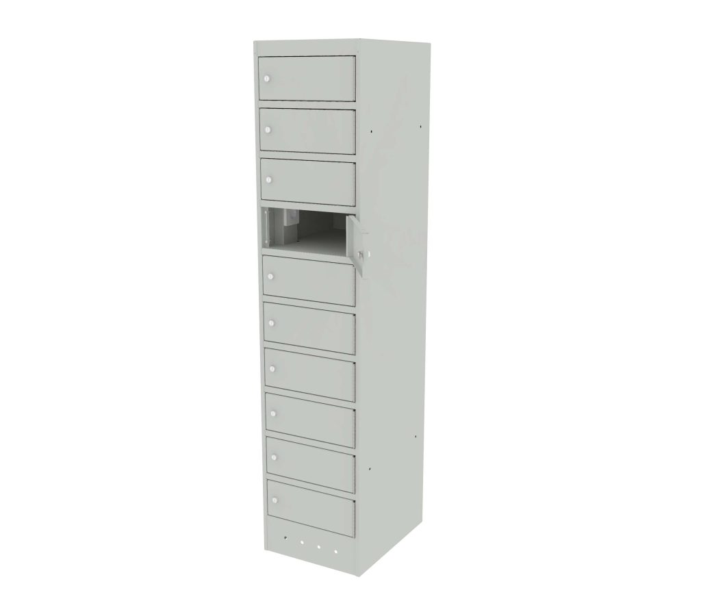 ‑Door Laptop Charging Locker | CE‑Marked, Ventilated - THTT
