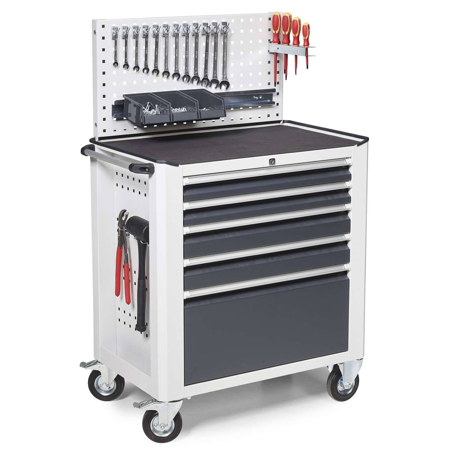 Perforated Tool Panel for Handy Industrial Tool Trolley - THTT