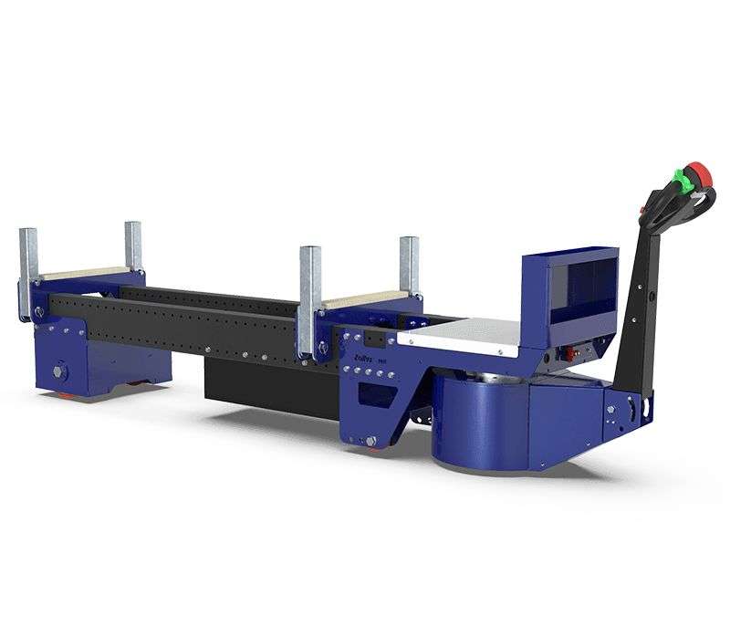 Zallys M8 Electric Pipe Mover | Electric transporter for bars and tubes ...